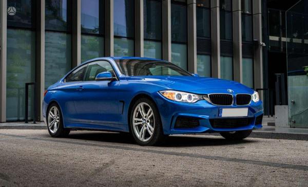 Blue BMW 435 2014 in Vilnius, with an engine capacity of 2.98 L and mileage of 68 thousand km for 24000 €, photo 1 on AUTOMOTO.COM.LV