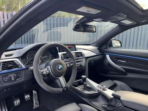 Blue BMW 435 2014 in Vilnius, with an engine capacity of 2.98 L and mileage of 230 thousand km for 16850 €, photo 12 on AUTOMOTO.COM.LV