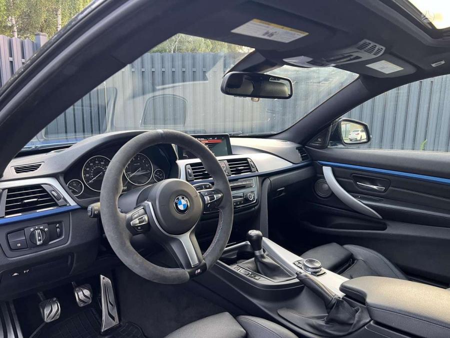 Blue BMW 435 2014 in Vilnius, with an engine capacity of 2.98 L and mileage of 230 thousand km for 16850 €, photo 12 on AUTOMOTO.COM.LV