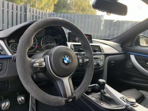 Blue BMW 435 2014 in Vilnius, with an engine capacity of 2.98 L and mileage of 230 thousand km for 16850 €, photo 18 on AUTOMOTO.COM.LV