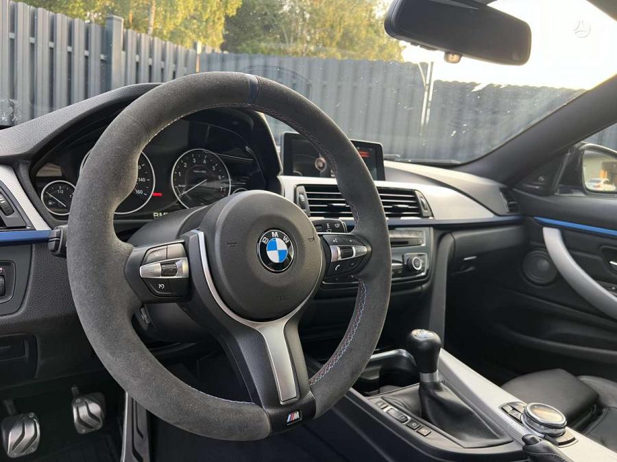 Blue BMW 435 2014 in Vilnius, with an engine capacity of 2.98 L and mileage of 230 thousand km for 16850 €, photo 18 on AUTOMOTO.COM.LV