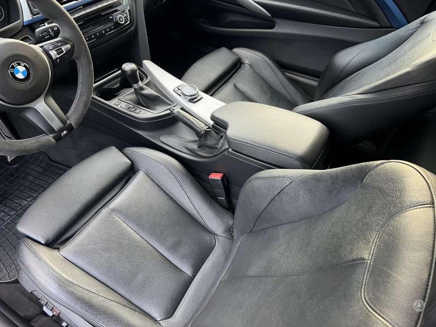 Blue BMW 435 2014 in Vilnius, with an engine capacity of 2.98 L and mileage of 230 thousand km for 16850 €, photo 19 on AUTOMOTO.COM.LV