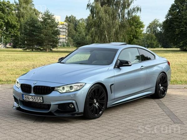 Синий БМВ 435 2014 в Рига, объемом двигателя 3.00 л и пробегом 0 тыс. км за 18990 €, фото 5 на AUTOMOTO.COM.LV