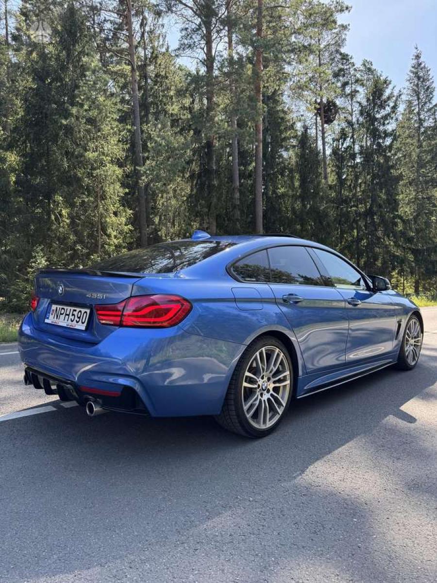 Blue BMW 435 2016 in Kazlu Ruda, with an engine capacity of 3.00 L and mileage of 140 thousand km for 17999 €, photo 7 on AUTOMOTO.COM.LV