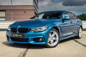 Blue BMW 435 2017 in Riga, with an engine capacity of 3.00 L and mileage of 219 thousand km for 21550 €, photo  on AUTOMOTO.COM.LV