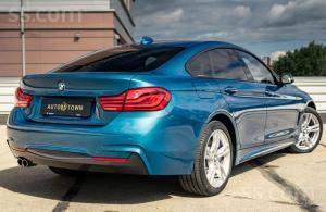 Blue BMW 435 2017 in Riga, with an engine capacity of 3.00 L and mileage of 219 thousand km for 21550 €, photo 6 on AUTOMOTO.COM.LV