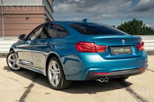 Blue BMW 435 2017 in Riga, with an engine capacity of 3.00 L and mileage of 219 thousand km for 21550 €, photo 11 on AUTOMOTO.COM.LV