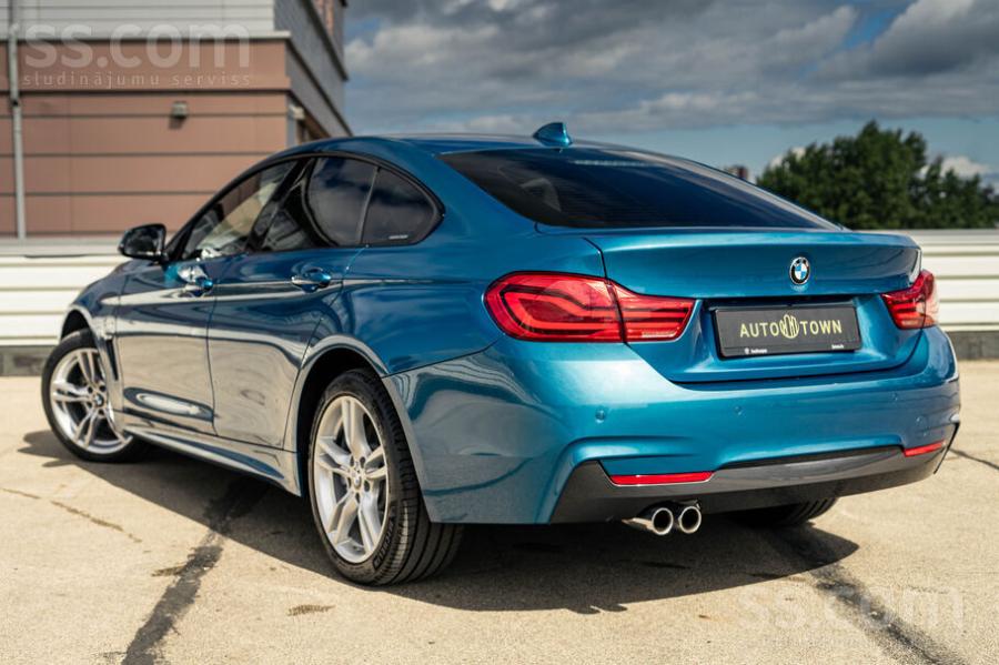 Blue BMW 435 2017 in Riga, with an engine capacity of 3.00 L and mileage of 219 thousand km for 21550 €, photo 11 on AUTOMOTO.COM.LV