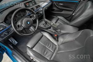 Blue BMW 435 2017 in Riga, with an engine capacity of 3.00 L and mileage of 219 thousand km for 21550 €, photo 13 on AUTOMOTO.COM.LV