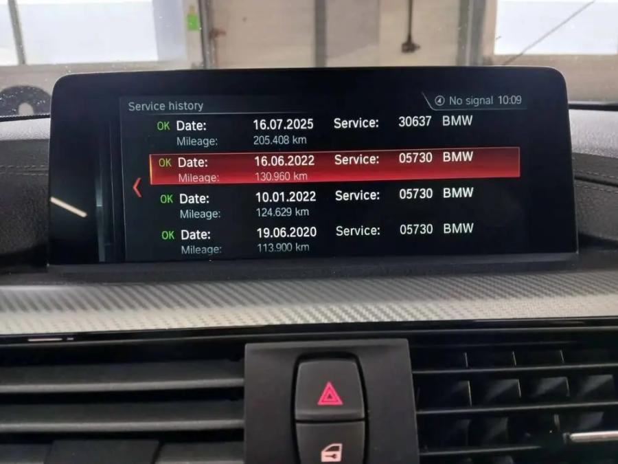 Blue BMW 435 2017 in Riga, with an engine capacity of 3.50 L and mileage of 218 thousand km for 19900 €, photo 8 on AUTOMOTO.COM.LV