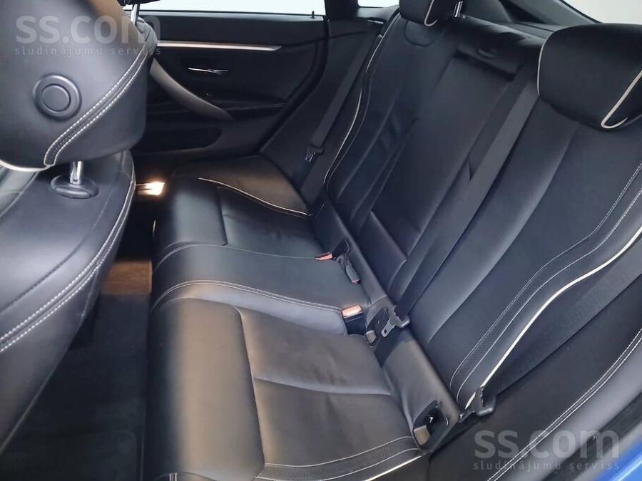 Blue BMW 435 2017 in Riga, with an engine capacity of 3.50 L and mileage of 218 thousand km for 19900 €, photo 8 on AUTOMOTO.COM.LV