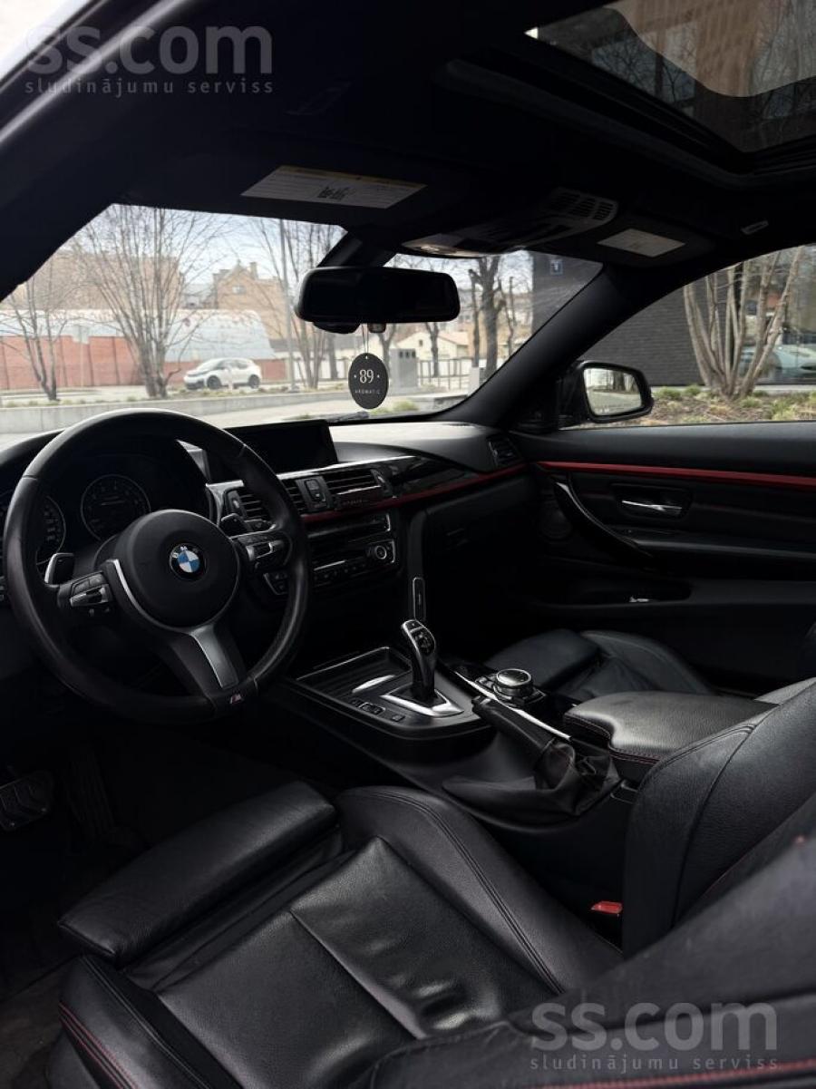 Brown BMW 435 2014 in Riga, with an engine capacity of 3.00 L and mileage of 188 thousand km for 21000 €, photo 9 on AUTOMOTO.COM.LV
