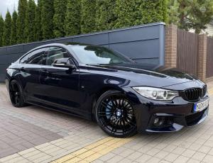 Black BMW 435 Gran Coupe 2014 in Marijampole, with an engine capacity of 2.99 L and mileage of 240 thousand km for 15850 €, photo 5 on AUTOMOTO.COM.LV