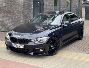 Black BMW 435 Gran Coupe 2014 in Marijampole, with an engine capacity of 2.99 L and mileage of 240 thousand km for 15850 €, photo 8 on AUTOMOTO.COM.LV