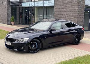 Black BMW 435 Gran Coupe 2014 in Marijampole, with an engine capacity of 2.99 L and mileage of 240 thousand km for 15350 €, photo 2 on AUTOMOTO.COM.LV