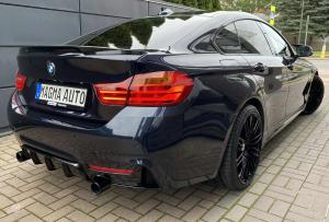 Black BMW 435 Gran Coupe 2014 in Marijampole, with an engine capacity of 2.99 L and mileage of 240 thousand km for 15350 €, photo 11 on AUTOMOTO.COM.LV