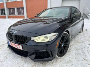 Melns BMW 435 Gran Coupe 2015 Alīta, ar dzinēja tilpumu 2.98 L un nobraukumu 262 tūkst. km par 12750 €, foto  vietnē AUTOMOTO.COM.LV