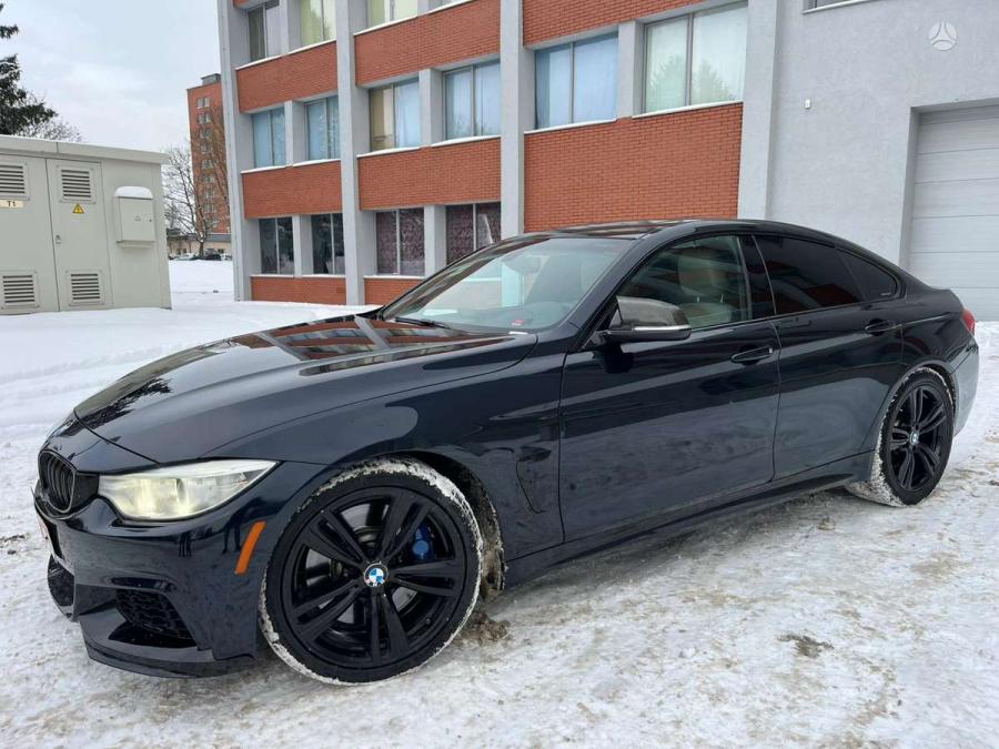 Melns BMW 435 Gran Coupe 2015 Alīta, ar dzinēja tilpumu 2.98 L un nobraukumu 262 tūkst. km par 12750 €, foto 4 vietnē AUTOMOTO.COM.LV
