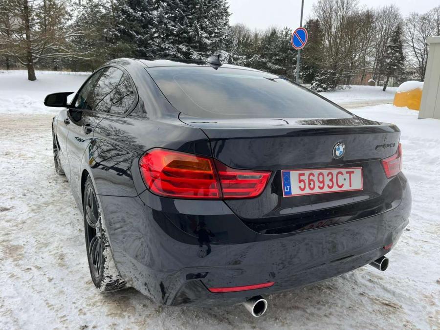 Melns BMW 435 Gran Coupe 2015 Alīta, ar dzinēja tilpumu 2.98 L un nobraukumu 262 tūkst. km par 12750 €, foto 7 vietnē AUTOMOTO.COM.LV