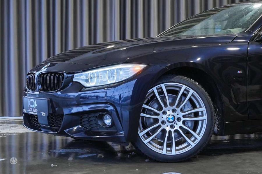 Melns BMW 435 Gran Coupe 2015 Marijampole, ar dzinēja tilpumu 2.99 L un nobraukumu 220 tūkst. km par 16950 €, foto 6 vietnē AUTOMOTO.COM.LV