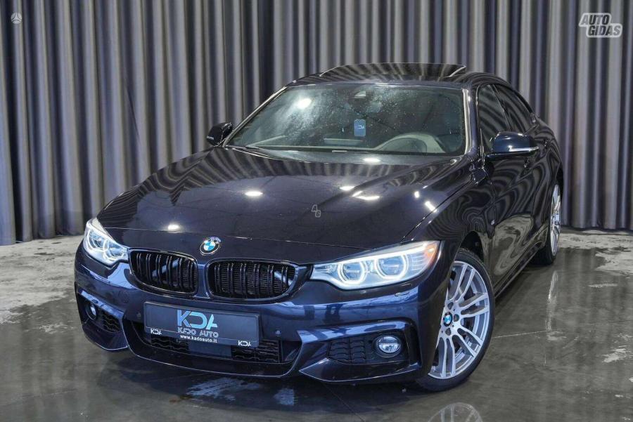 Black BMW 435 Gran Coupe 2015 in Marijampole, with an engine capacity of 3.00 L and mileage of 220 thousand km for 16250 €, photo 4 on AUTOMOTO.COM.LV