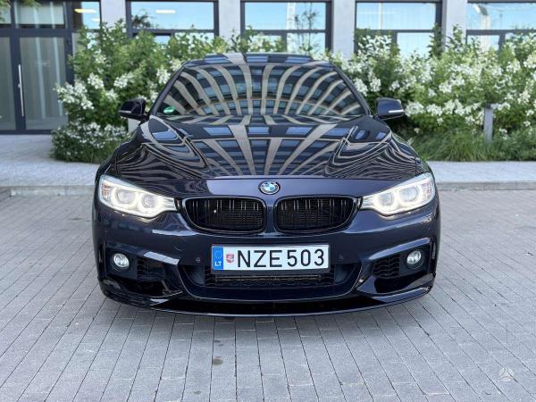 Black BMW 435 Gran Coupe 2015 in Vilnius, with an engine capacity of 2.99 L and mileage of 210 thousand km for 13950 €, photo 4 on AUTOMOTO.COM.LV