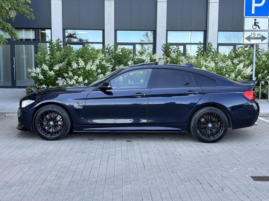 Melns BMW 435 Gran Coupe 2015 Viļņa, ar dzinēja tilpumu 2.99 L un nobraukumu 210 tūkst. km par 13950 €, foto 7 vietnē AUTOMOTO.COM.LV