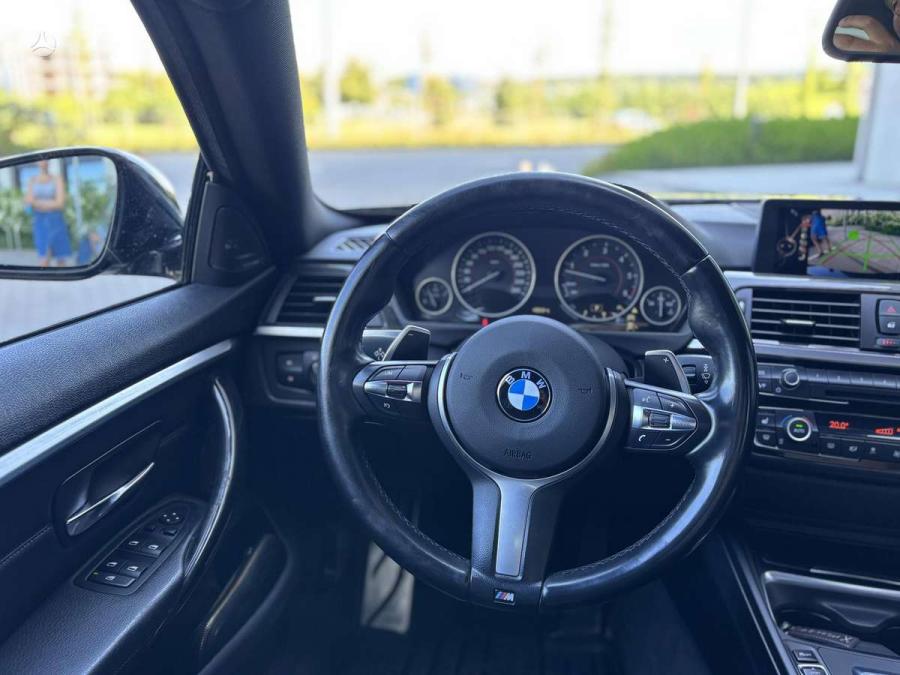 Melns BMW 435 Gran Coupe 2015 Viļņa, ar dzinēja tilpumu 2.99 L un nobraukumu 210 tūkst. km par 13950 €, foto 19 vietnē AUTOMOTO.COM.LV