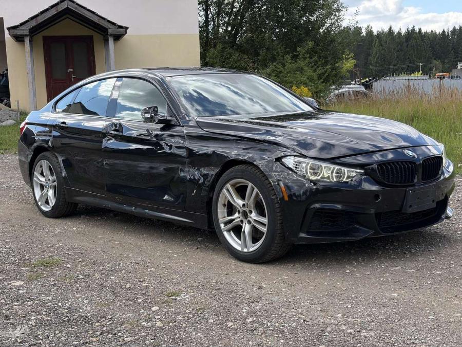 Melns BMW 435 Gran Coupe 2015 Ukmergė, ar dzinēja tilpumu 2.98 L un nobraukumu 203 tūkst. km par 8400 €, foto 5 vietnē AUTOMOTO.COM.LV