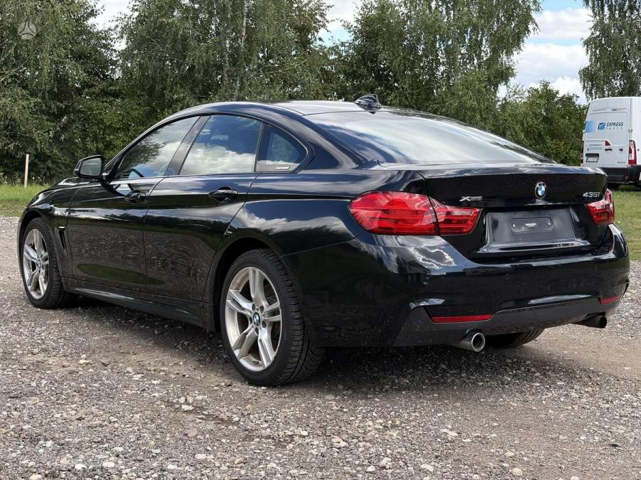 Melns BMW 435 Gran Coupe 2015 Ukmergė, ar dzinēja tilpumu 2.98 L un nobraukumu 203 tūkst. km par 8400 €, foto 6 vietnē AUTOMOTO.COM.LV