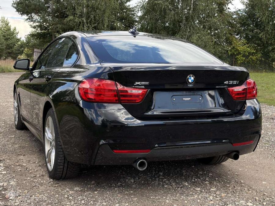Melns BMW 435 Gran Coupe 2015 Ukmergė, ar dzinēja tilpumu 2.98 L un nobraukumu 203 tūkst. km par 8400 €, foto 7 vietnē AUTOMOTO.COM.LV