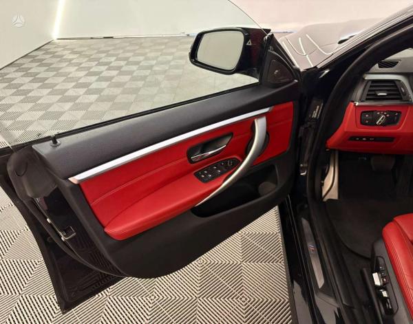 Black BMW 435 Gran Coupe 2016 in Marijampole, with an engine capacity of 2.99 L and mileage of 222 thousand km for 16850 €, photo 9 on AUTOMOTO.COM.LV