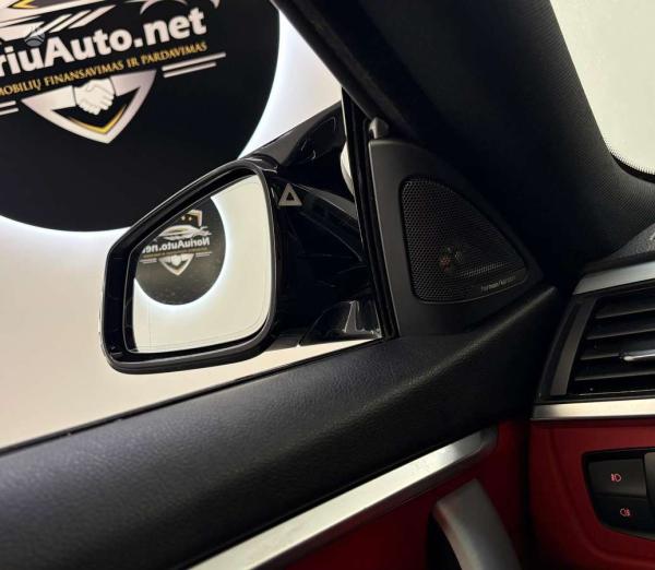Black BMW 435 Gran Coupe 2016 in Marijampole, with an engine capacity of 2.99 L and mileage of 222 thousand km for 16850 €, photo 10 on AUTOMOTO.COM.LV