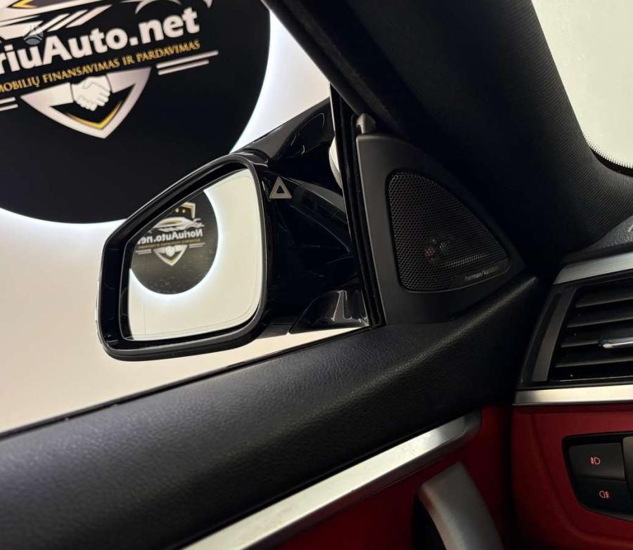 Black BMW 435 Gran Coupe 2016 in Marijampole, with an engine capacity of 2.99 L and mileage of 222 thousand km for 16850 €, photo 11 on AUTOMOTO.COM.LV