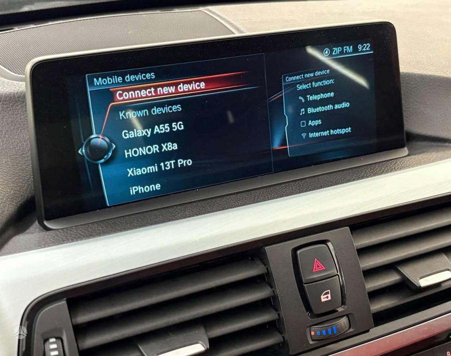 Black BMW 435 Gran Coupe 2016 in Marijampole, with an engine capacity of 2.99 L and mileage of 222 thousand km for 16850 €, photo 15 on AUTOMOTO.COM.LV
