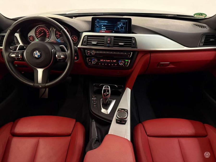 Black BMW 435 Gran Coupe 2016 in Marijampole, with an engine capacity of 2.99 L and mileage of 222 thousand km for 16850 €, photo 16 on AUTOMOTO.COM.LV