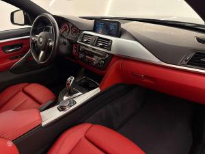 Black BMW 435 Gran Coupe 2016 in Marijampole, with an engine capacity of 2.99 L and mileage of 222 thousand km for 16850 €, photo 17 on AUTOMOTO.COM.LV