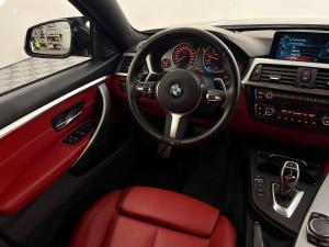 Black BMW 435 Gran Coupe 2016 in Marijampole, with an engine capacity of 2.99 L and mileage of 222 thousand km for 16850 €, photo 19 on AUTOMOTO.COM.LV