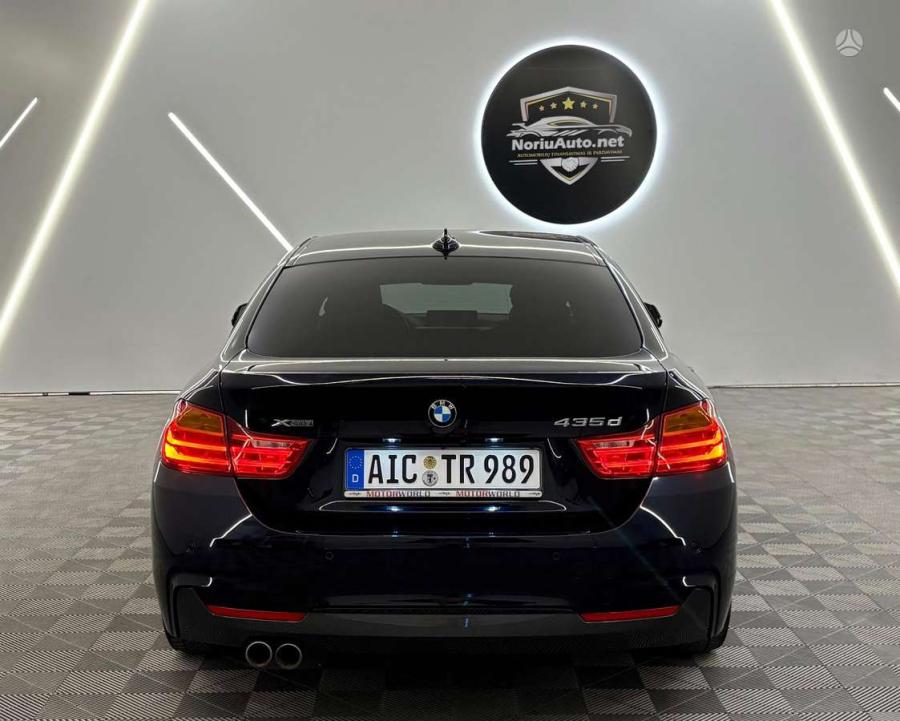 Black BMW 435 Gran Coupe 2016 in Marijampole, with an engine capacity of 2.99 L and mileage of 222 thousand km for 16850 €, photo 28 on AUTOMOTO.COM.LV