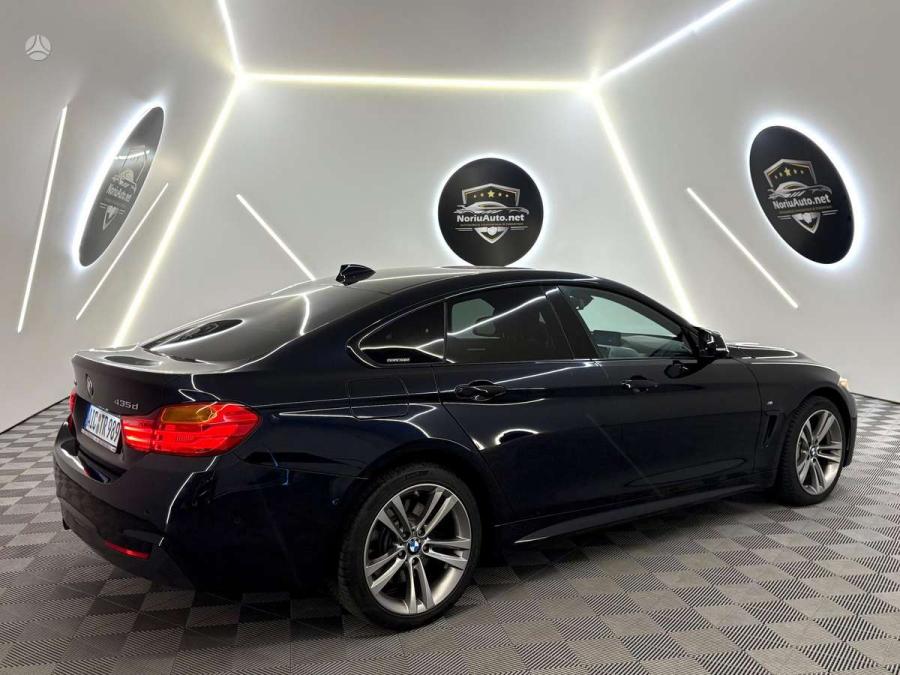 Black BMW 435 Gran Coupe 2016 in Marijampole, with an engine capacity of 2.99 L and mileage of 222 thousand km for 16850 €, photo 30 on AUTOMOTO.COM.LV