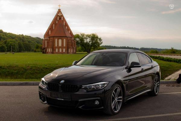 Black BMW 435 Gran Coupe 2015 in Kaunas, with an engine capacity of 3.00 L and mileage of 161 thousand km for 15200 €, photo 1 on AUTOMOTO.COM.LV