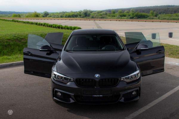 Black BMW 435 Gran Coupe 2015 in Kaunas, with an engine capacity of 3.00 L and mileage of 161 thousand km for 15200 €, photo 2 on AUTOMOTO.COM.LV