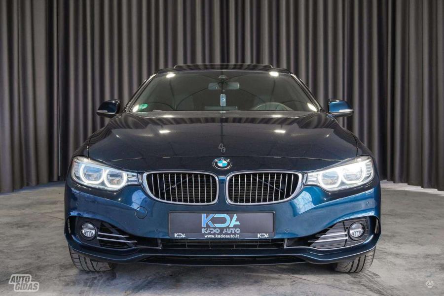 Blue BMW 435 Gran Coupe 2015 in Marijampole, with an engine capacity of 3.00 L and mileage of 200 thousand km for 14450 €, photo 3 on AUTOMOTO.COM.LV