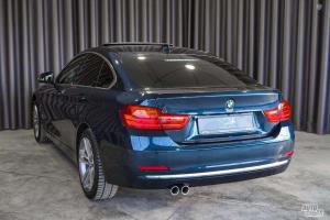 Blue BMW 435 Gran Coupe 2015 in Marijampole, with an engine capacity of 3.00 L and mileage of 200 thousand km for 14450 €, photo 9 on AUTOMOTO.COM.LV