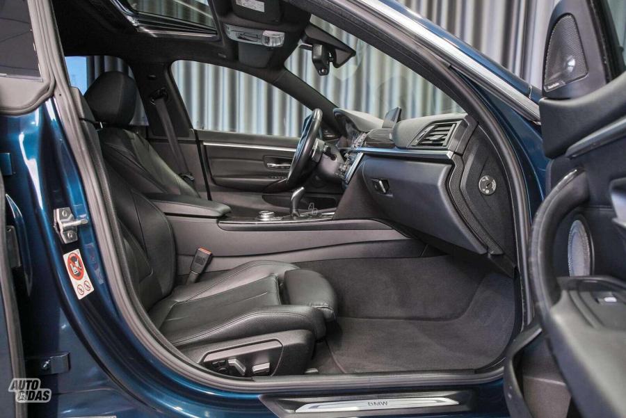 Blue BMW 435 Gran Coupe 2015 in Marijampole, with an engine capacity of 3.00 L and mileage of 200 thousand km for 14450 €, photo 34 on AUTOMOTO.COM.LV