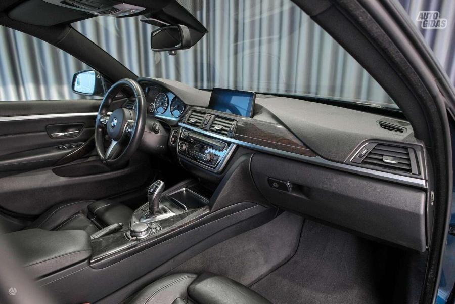 Blue BMW 435 Gran Coupe 2015 in Marijampole, with an engine capacity of 3.00 L and mileage of 200 thousand km for 14450 €, photo 36 on AUTOMOTO.COM.LV