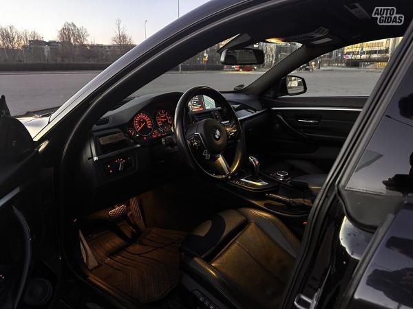 Blue BMW 435 Gran Coupe 2015 in Vilnius, with an engine capacity of 3.00 L and mileage of 219 thousand km for 14500 €, photo 8 on AUTOMOTO.COM.LV