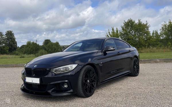 Blue BMW 435 Gran Coupe 2015 in Vilnius, with an engine capacity of 2.99 L and mileage of 222 thousand km for 16200 €, photo 1 on AUTOMOTO.COM.LV
