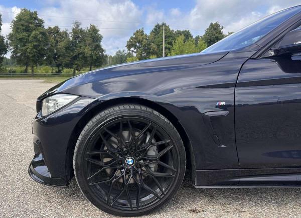 Blue BMW 435 Gran Coupe 2015 in Vilnius, with an engine capacity of 2.99 L and mileage of 222 thousand km for 16200 €, photo 2 on AUTOMOTO.COM.LV
