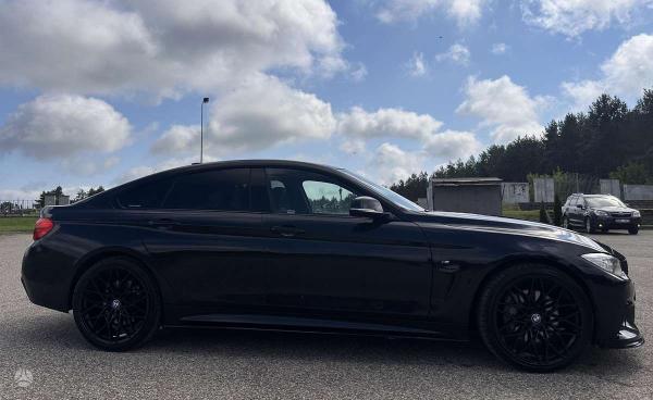 Blue BMW 435 Gran Coupe 2015 in Vilnius, with an engine capacity of 2.99 L and mileage of 222 thousand km for 16200 €, photo 4 on AUTOMOTO.COM.LV
